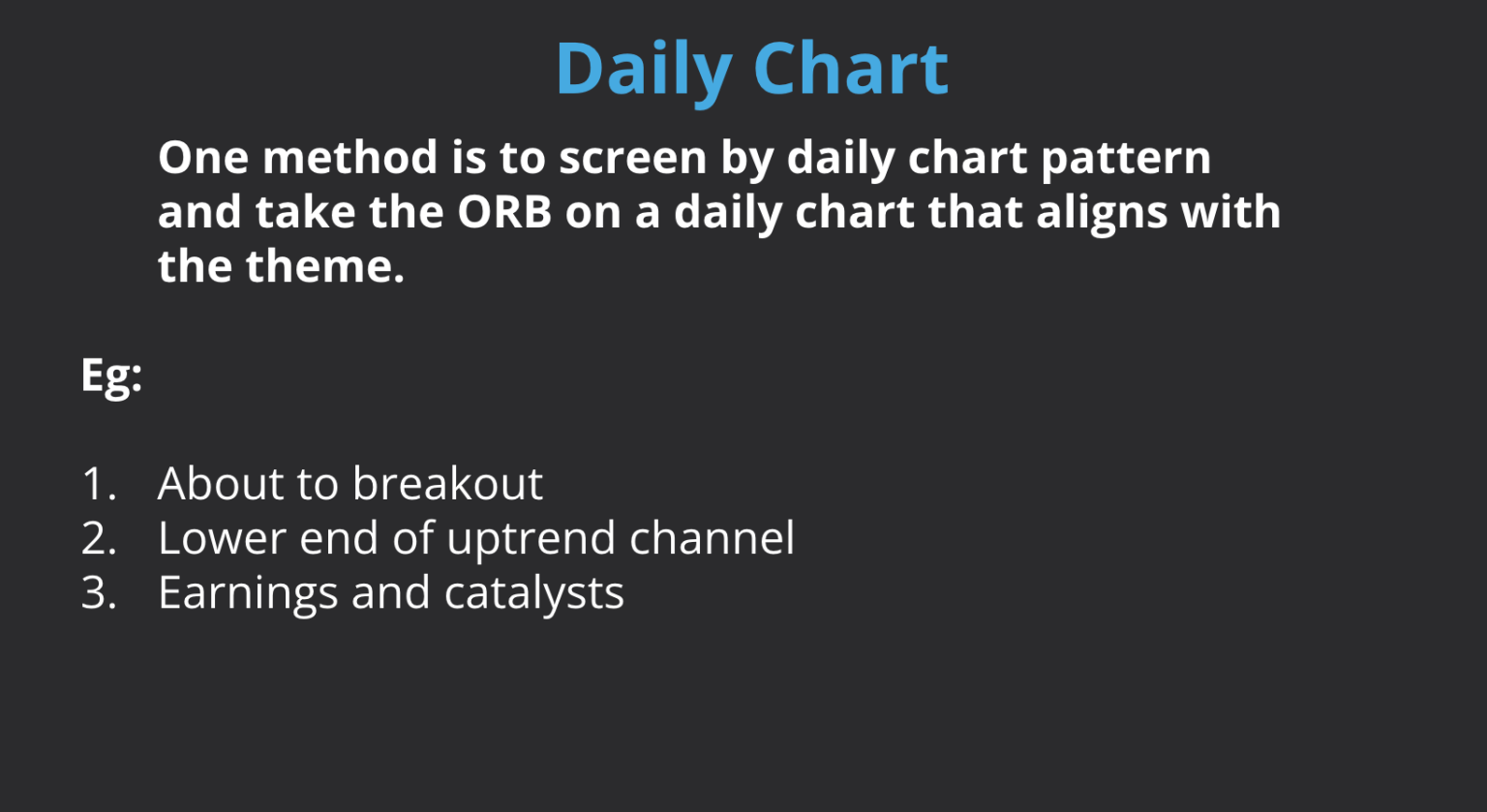 Opening Range Breakout Trading Strategy